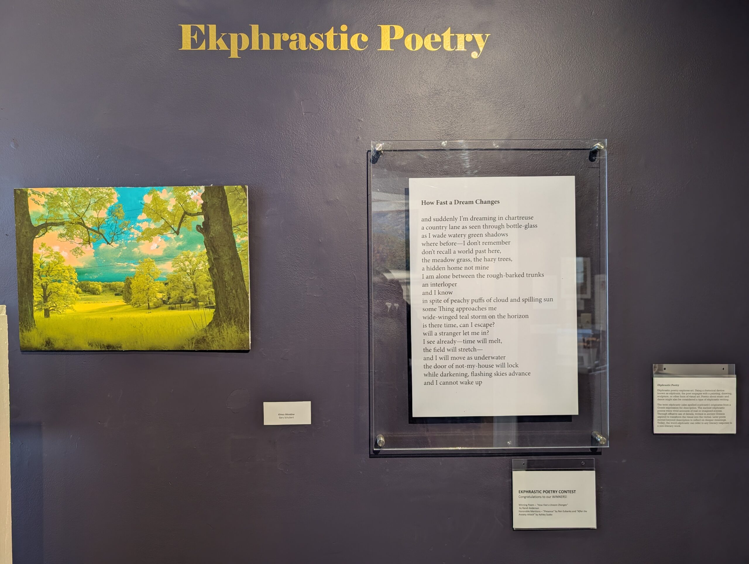 Ekphrastic Poem: "How Fast a Dream Changes" » Candless Creative